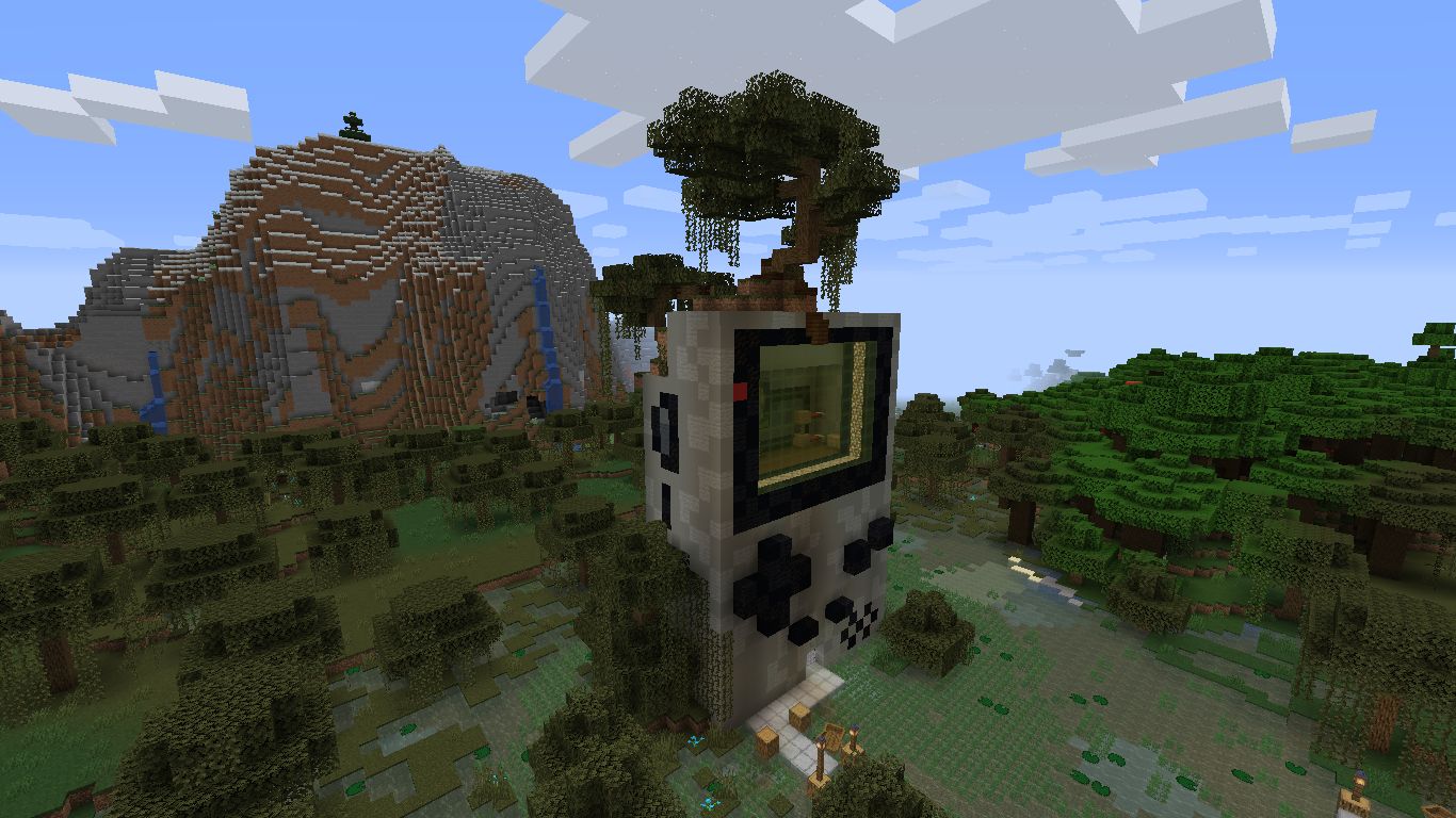 Gameboy base on a swamp | Scrolller