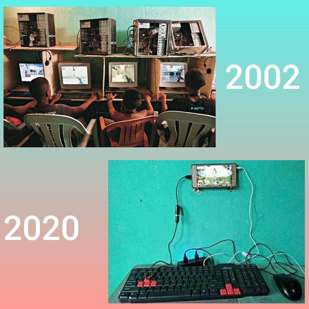 Gaming 2002 vs 2020 | Scrolller