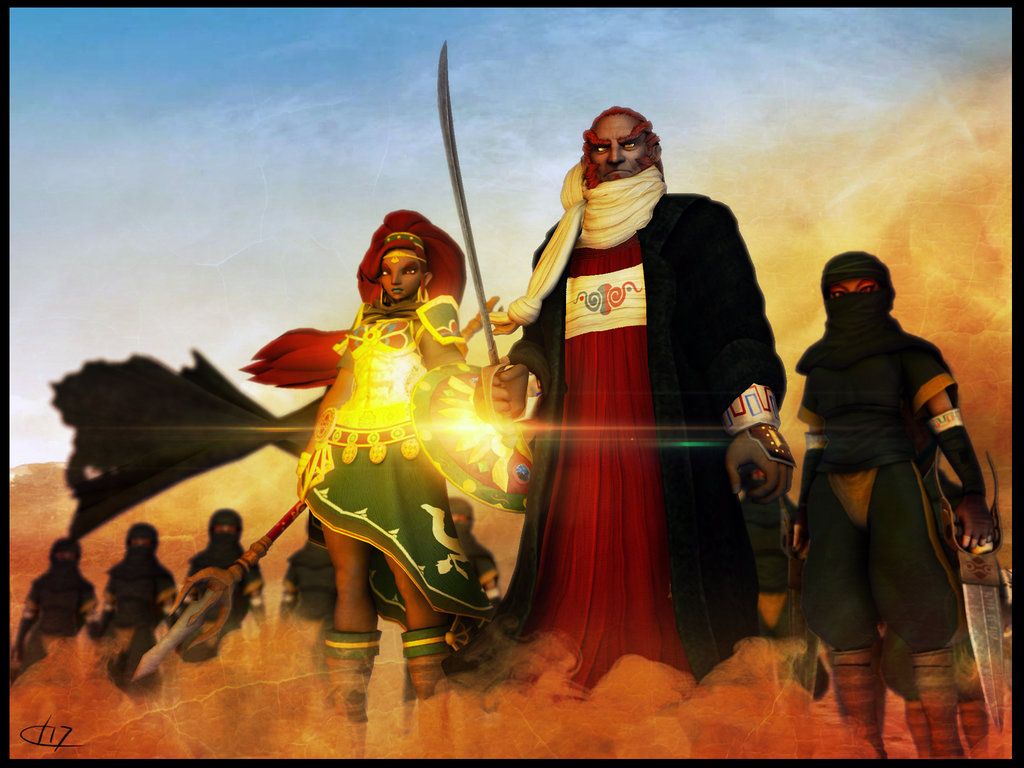 Ganondorf in the desert. | Scrolller