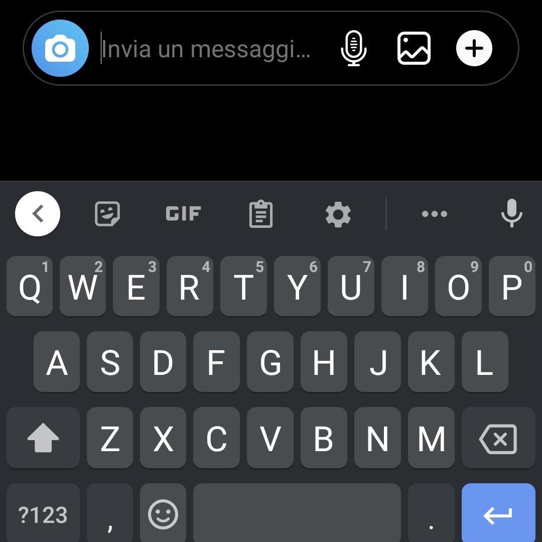 Gap between keyboard and text | Scrolller