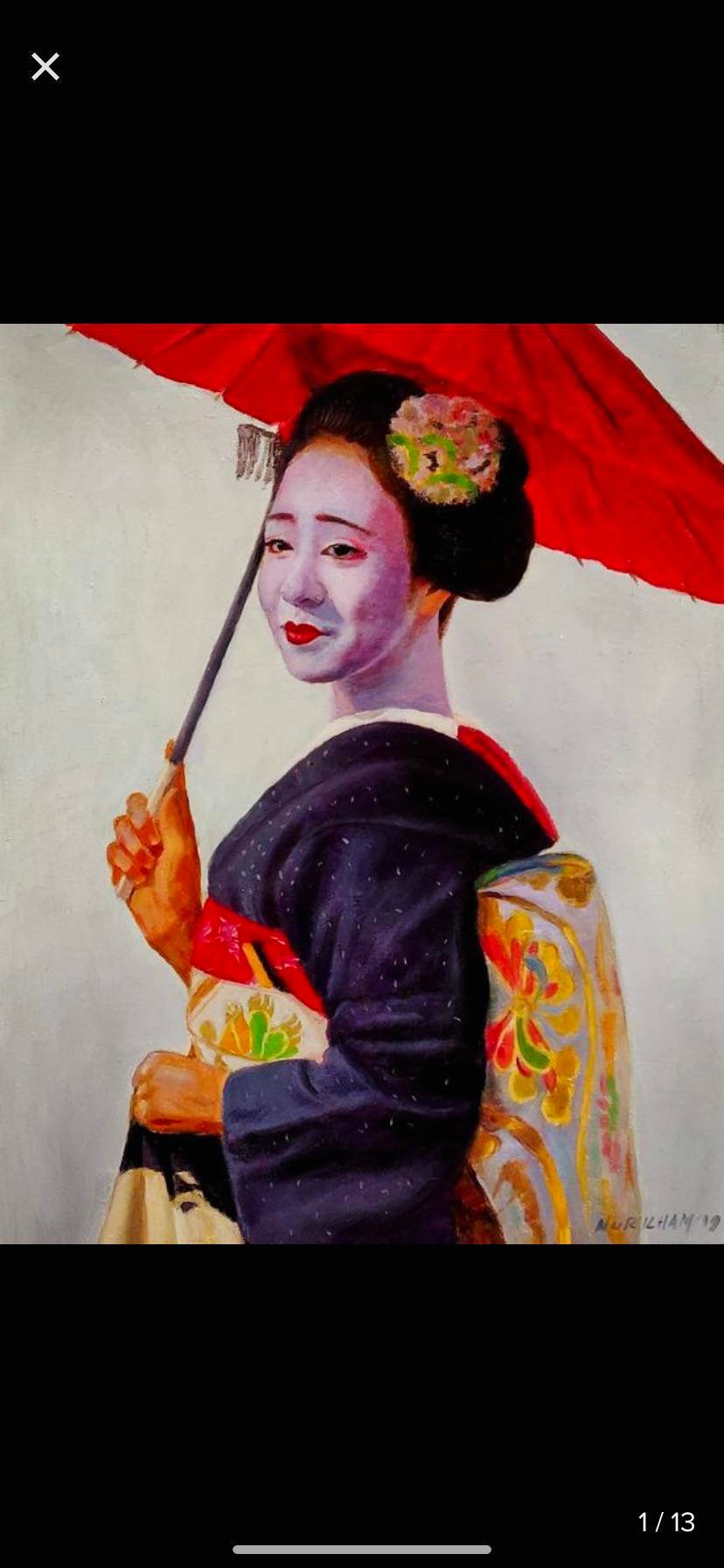 Geisha, Nur Ilham, 2019 [962 x 1176] | Scrolller