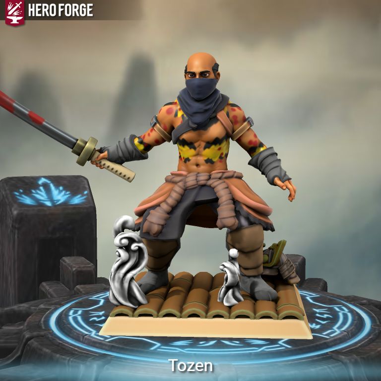 General Tozen|HeroForge | Scrolller
