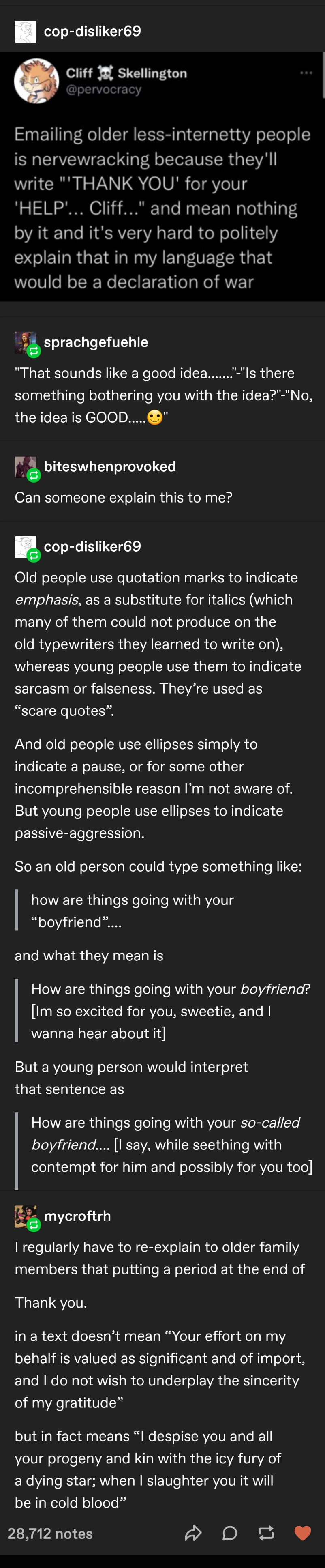 generational divide | Scrolller