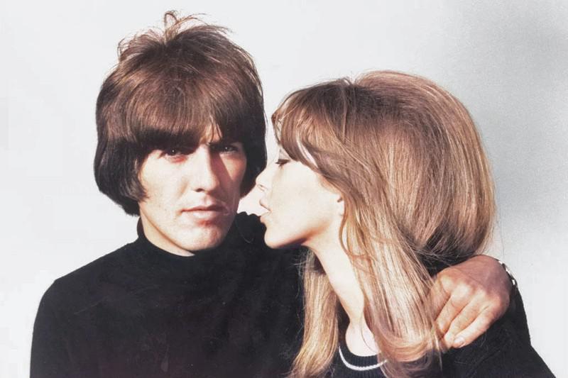 George & Pattie, 1965, Colorized | Scrolller