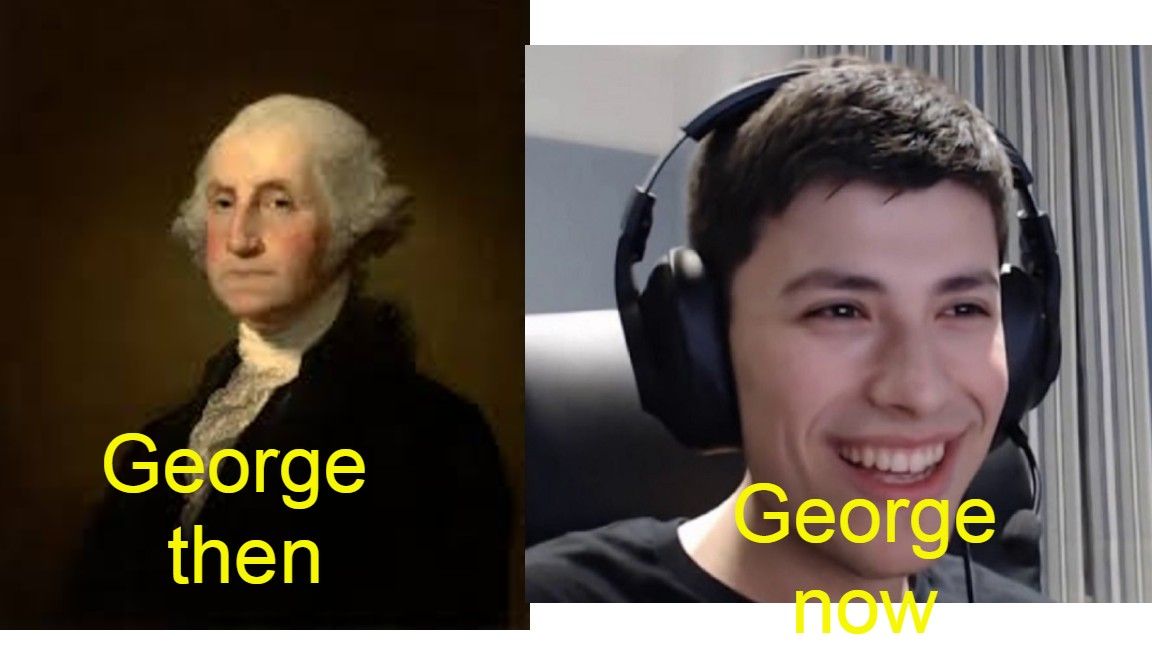 George then George now. | Scrolller