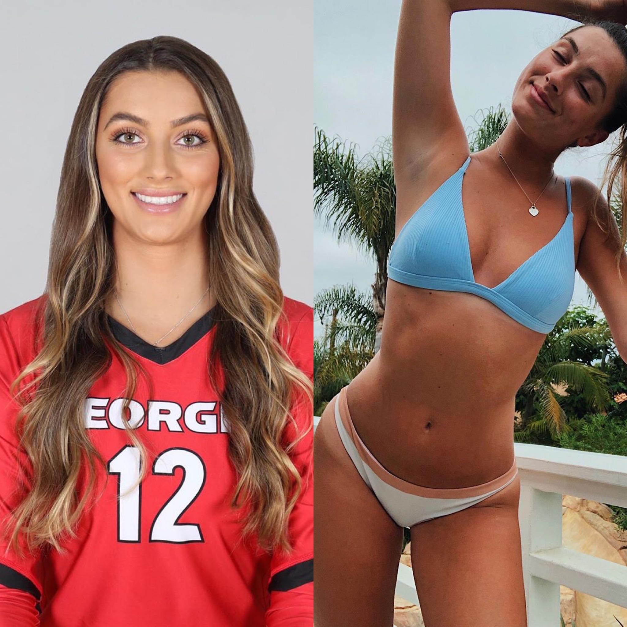 Georgia Volleyball Hottie | Scrolller