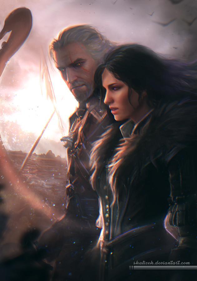Geralt and Yennefer 💕 | Scrolller