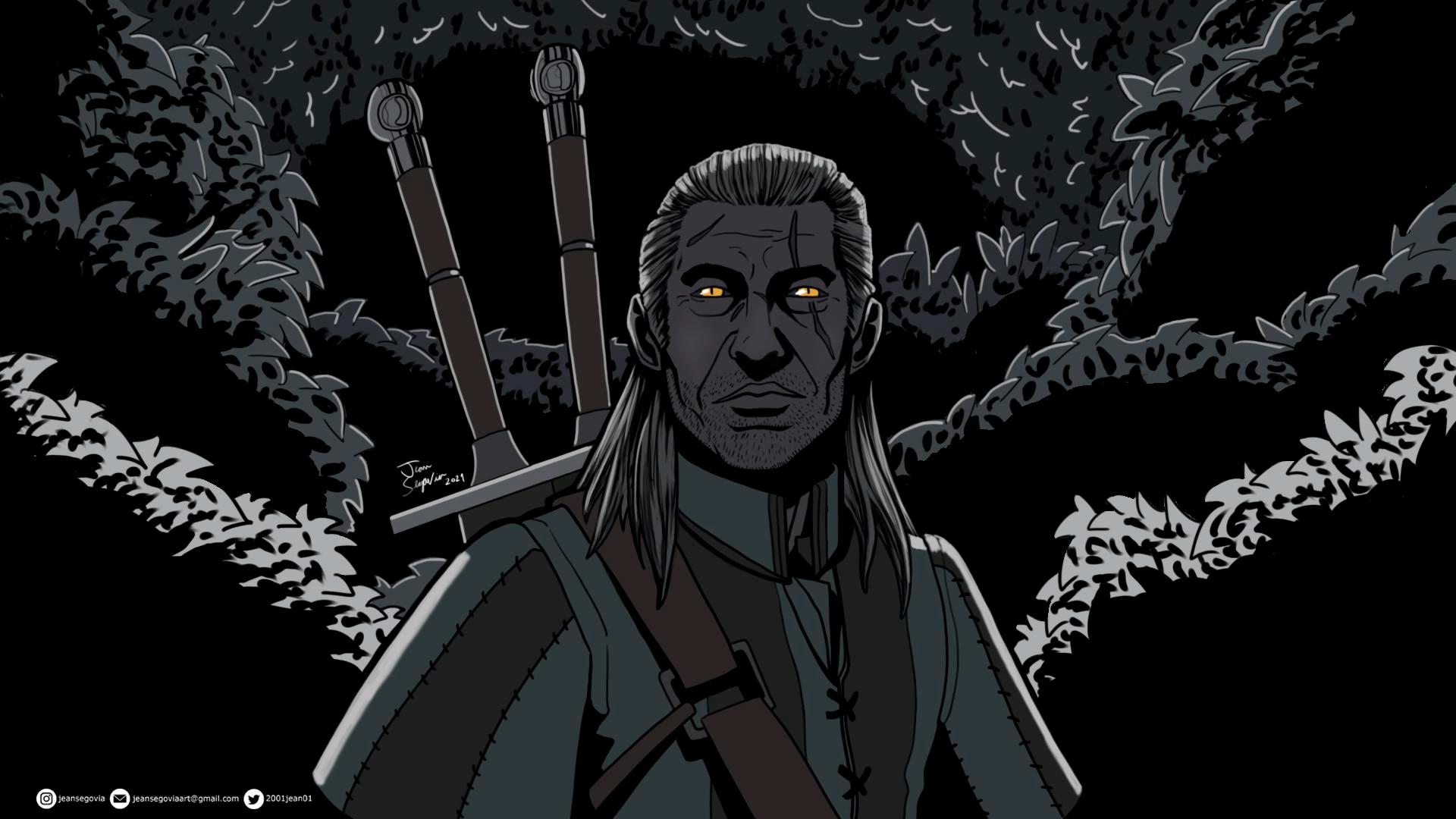Geralt Fanart By Me Scrolller