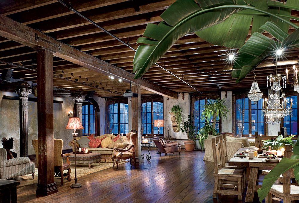 Gerard Butler's Old World Loft in New York City [1000x679] | Scrolller
