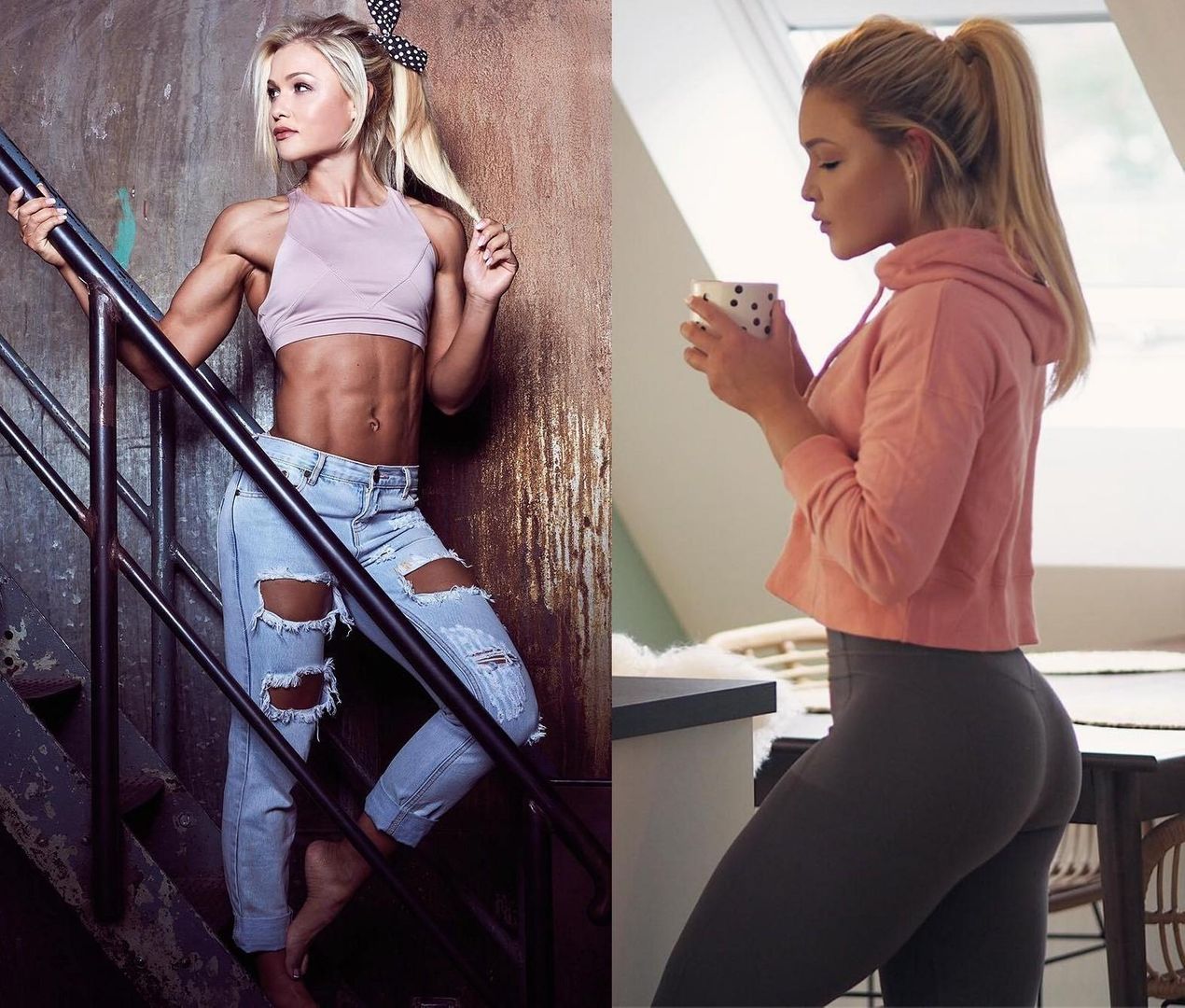 German fitness model Sophia Thiel | Scrolller