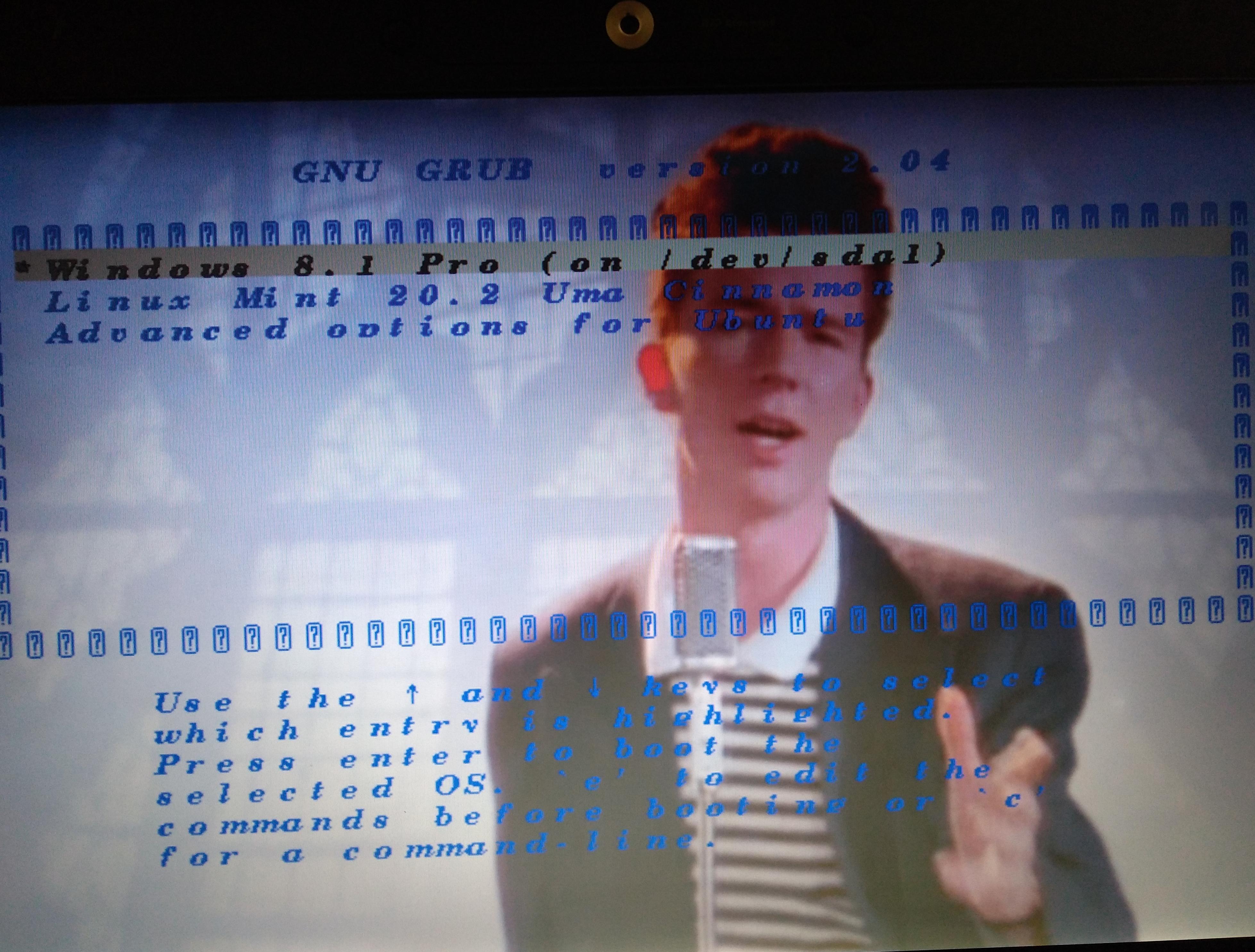 Get GRUB-rolled | Scrolller