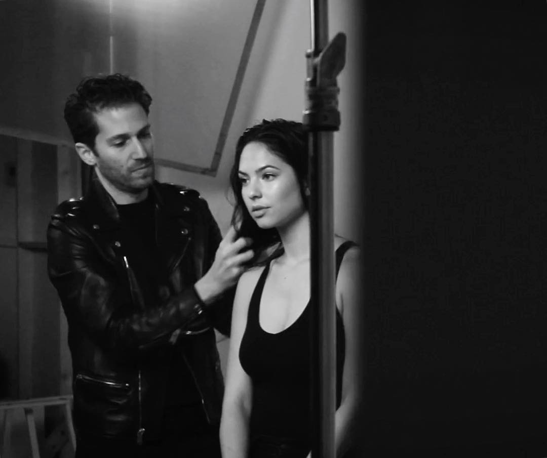 Getting ready for a photo shoot. | Scrolller