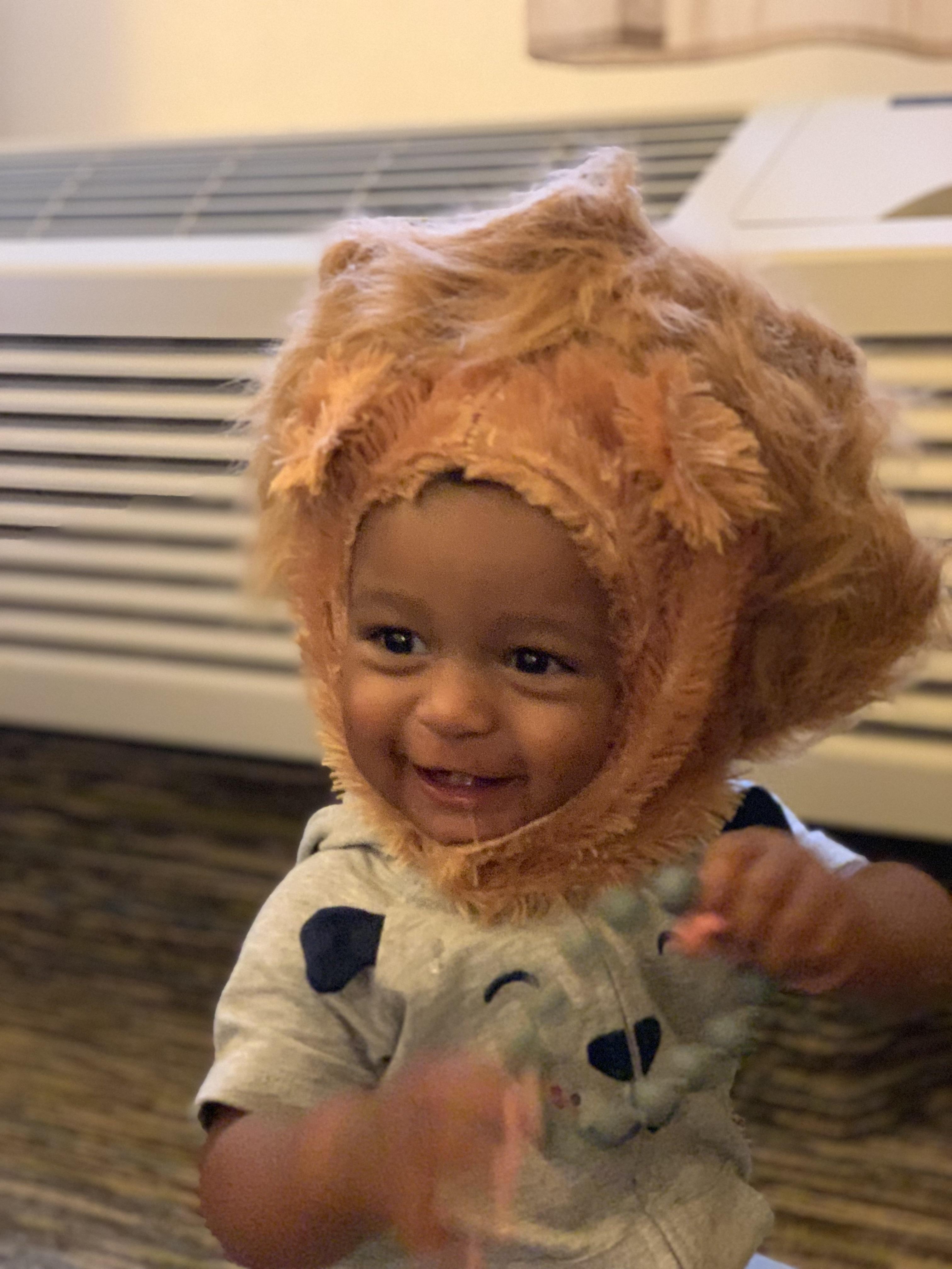 Getting ready for my first Halloween experience. Seeing my dad graduate ...