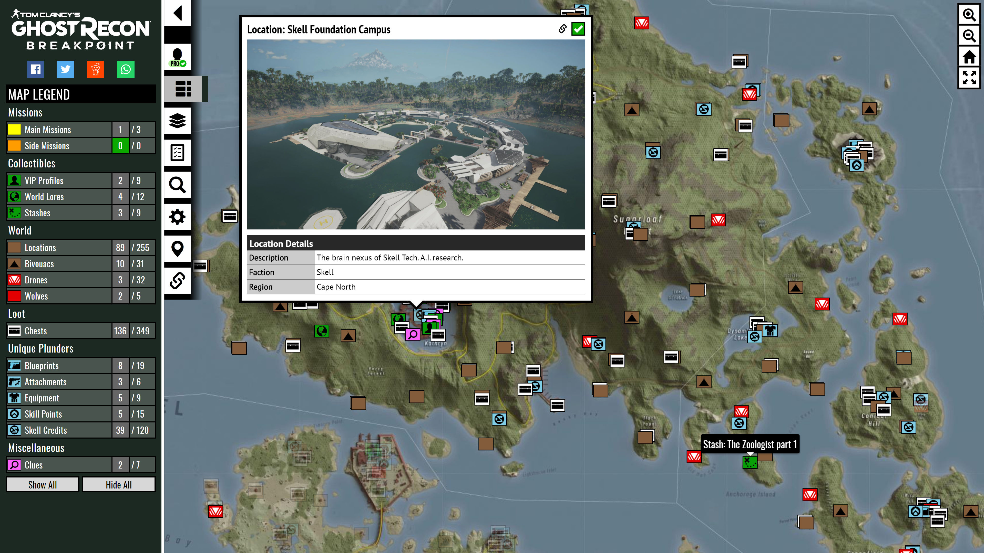 Ghost Recon Breakpoint - Interactive Map Update: ~30% Completed | Scrolller