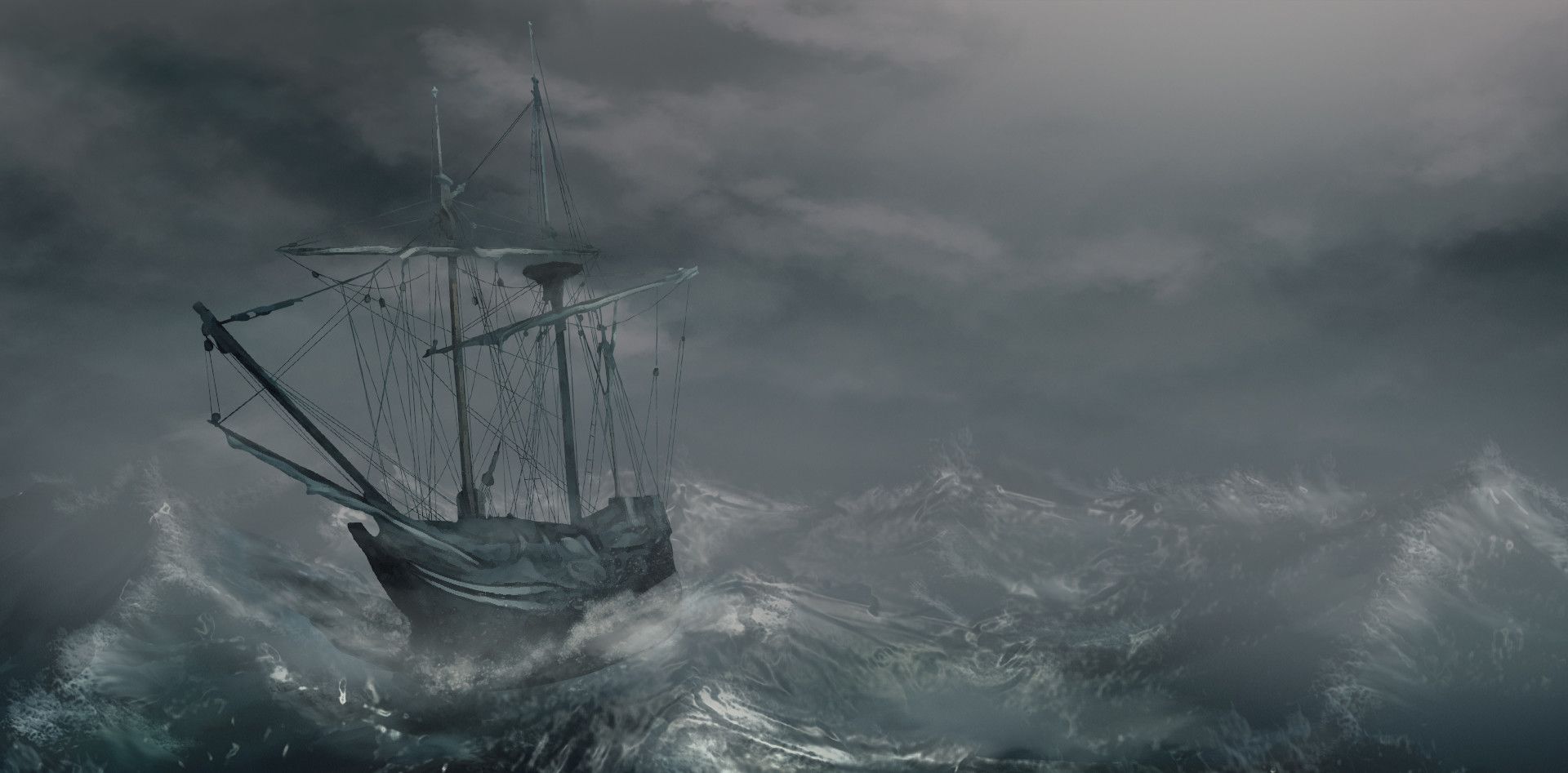 Ghost ship, by Val Radojčin | Scrolller