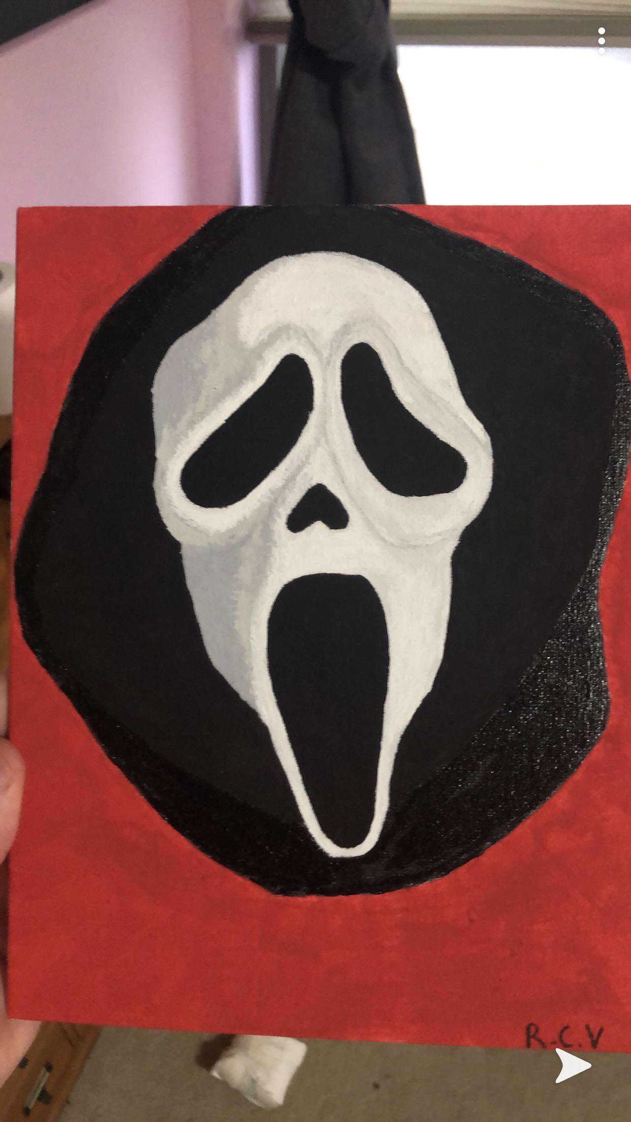 Ghostface art? | Scrolller