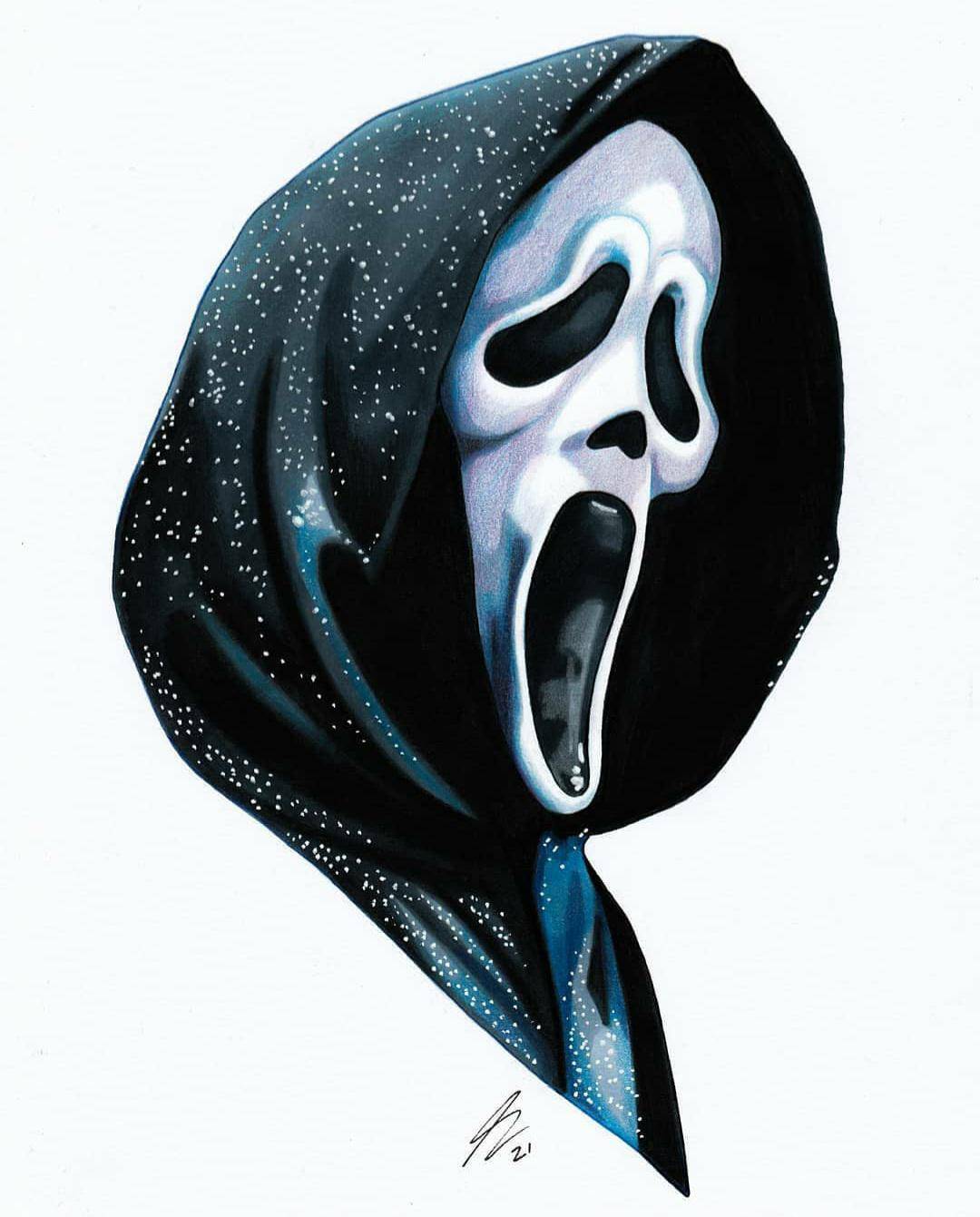 Ghostface illustration | Scrolller