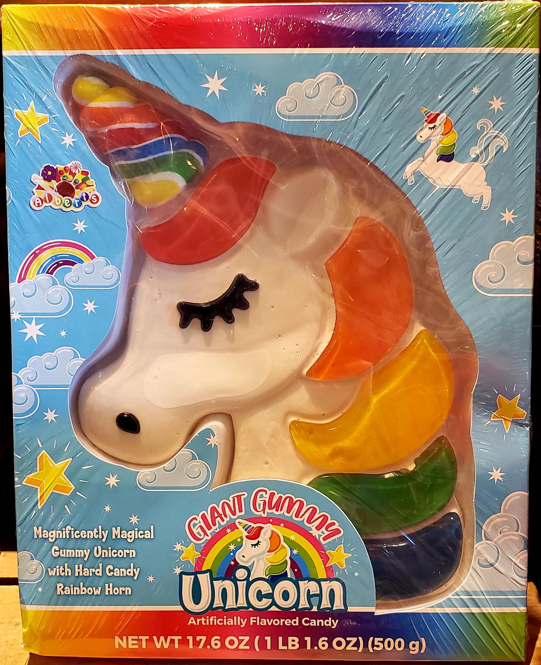 Giant gummy unicorn, yum! | Scrolller