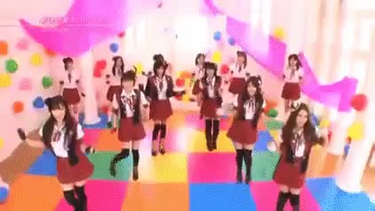 [GIF] Japanese School Girls Dancing in Uniform and Naked | Scrolller