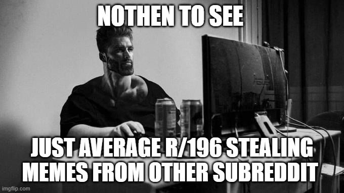 Gigachad On The Computer rule | Scrolller