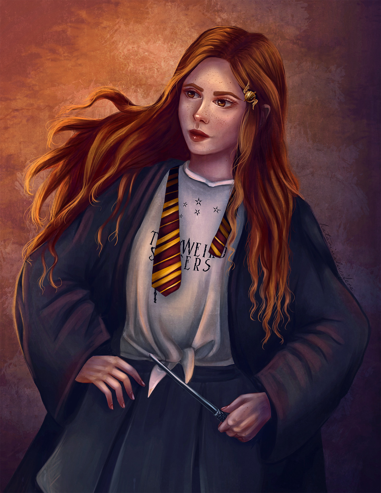 Ginny Weasley by Katerina Komissarova | Scrolller