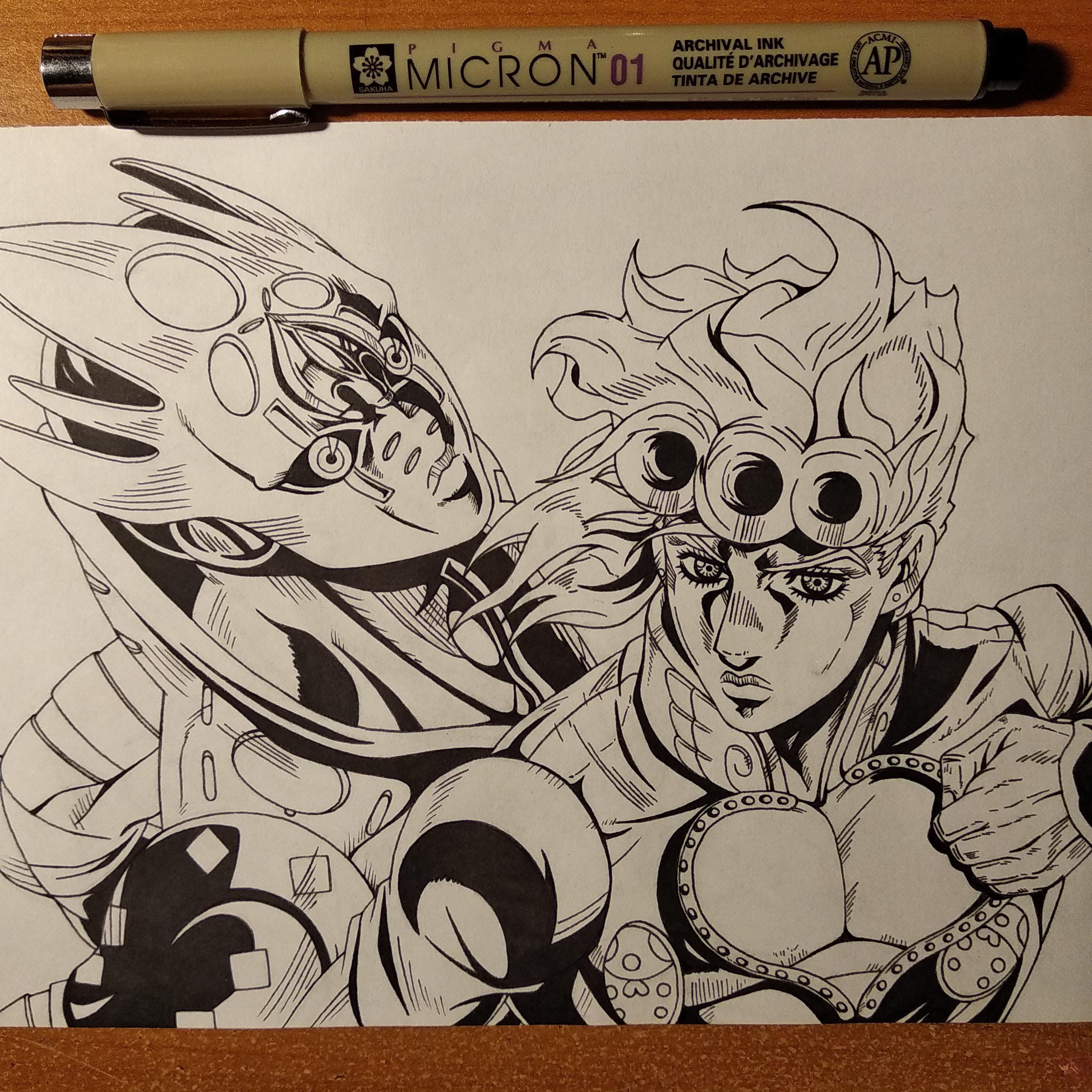 Giorno Giovanna & Gold Experience Requiem | Scrolller