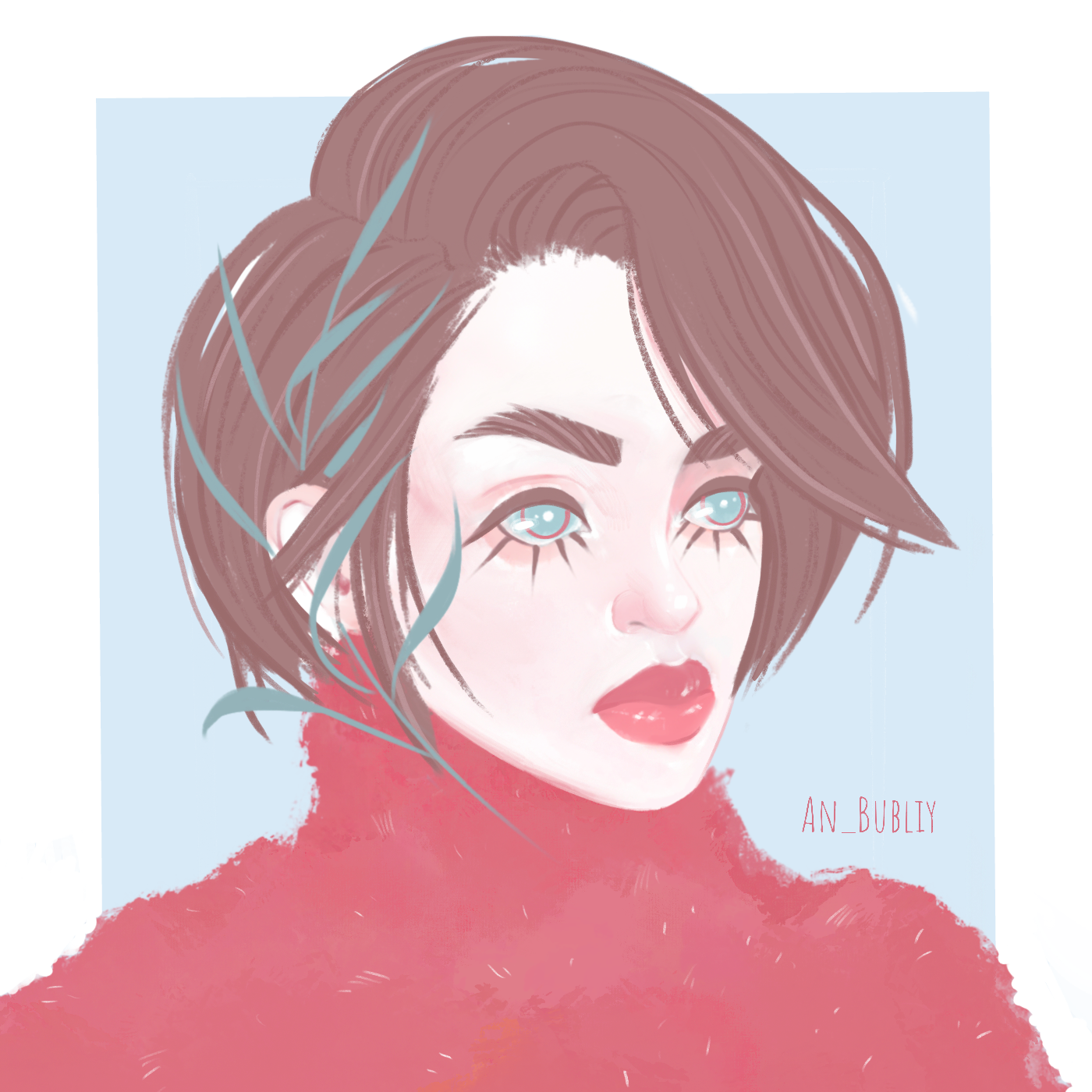 Girl , Me, Digital, 2020 | Scrolller