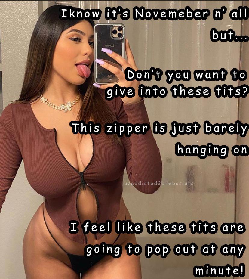 Give into the temptation gooner! | Scrolller