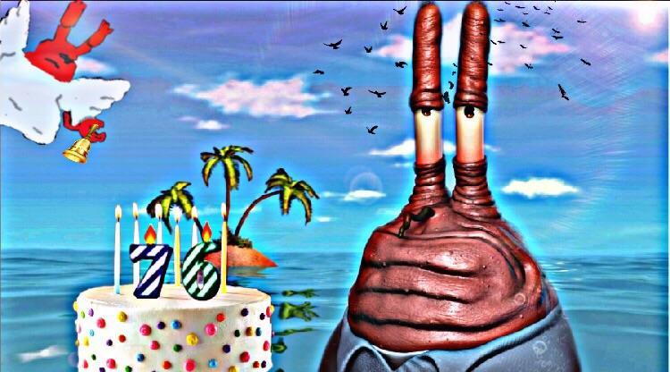Give it up for day 30!!! (Happy birthday Mr. Krabs! | Scrolller