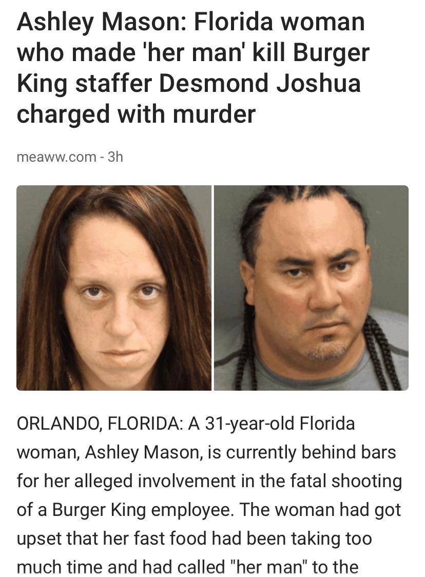 Glad she got arrested also. | Scrolller