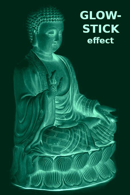 Glow-stick effect | Scrolller