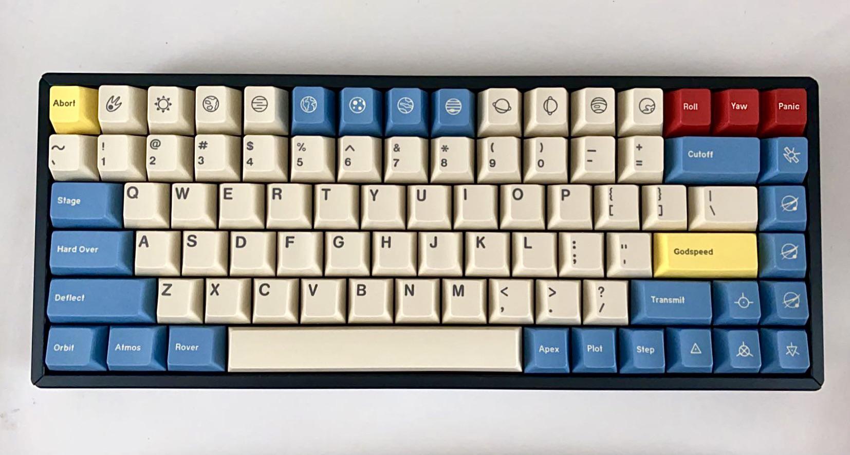 GMK Godspeed on my Keychron K2 V2 | Scrolller