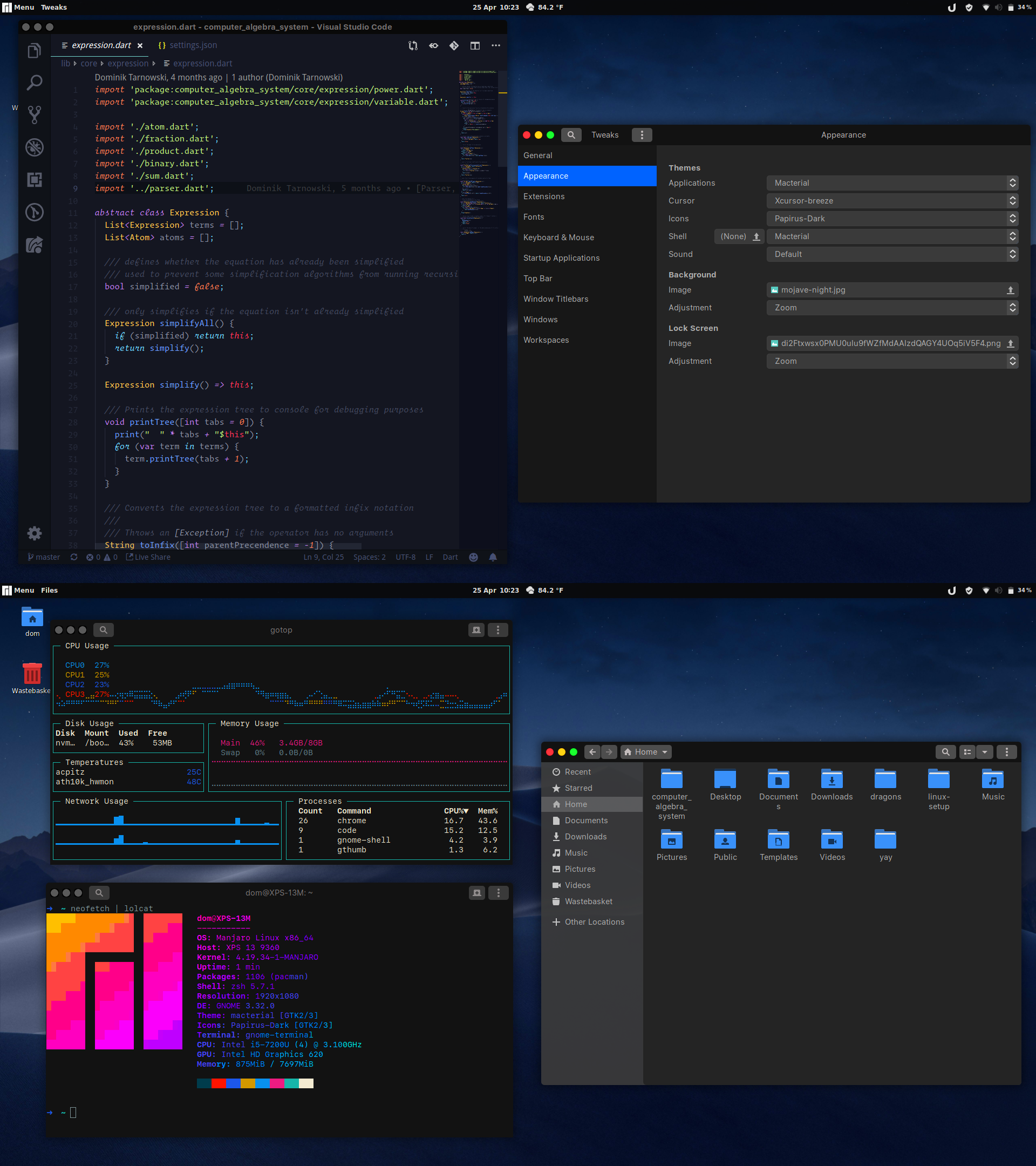 [GNOME] Finally switched to Linux from MacOS... | Scrolller