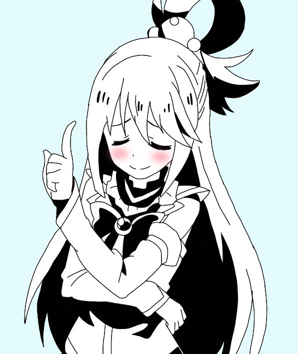 Goddess Aqua fanart by me | Scrolller