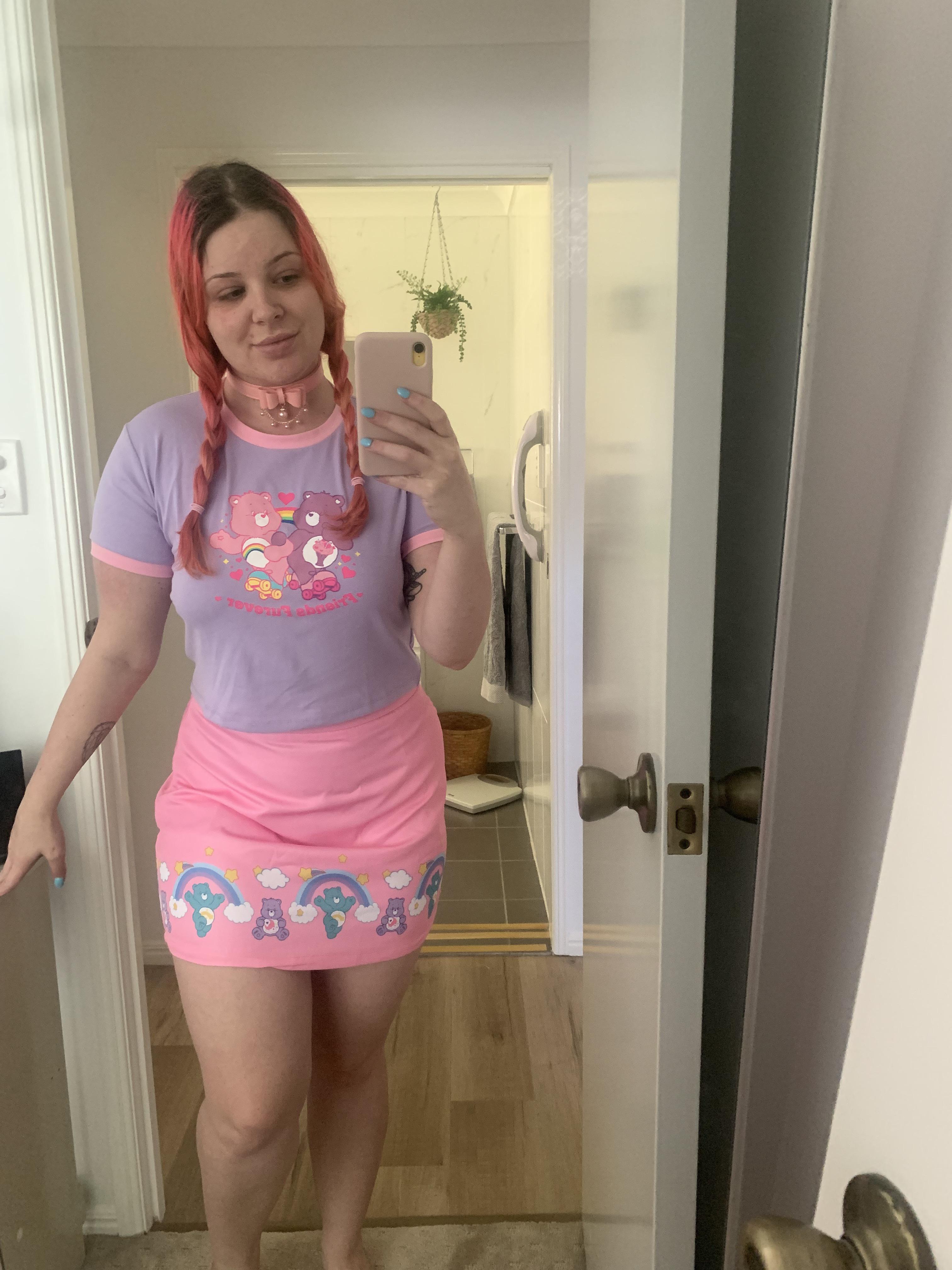 going out for waffles in my all care bear outfit hehe 🌸 | Scrolller