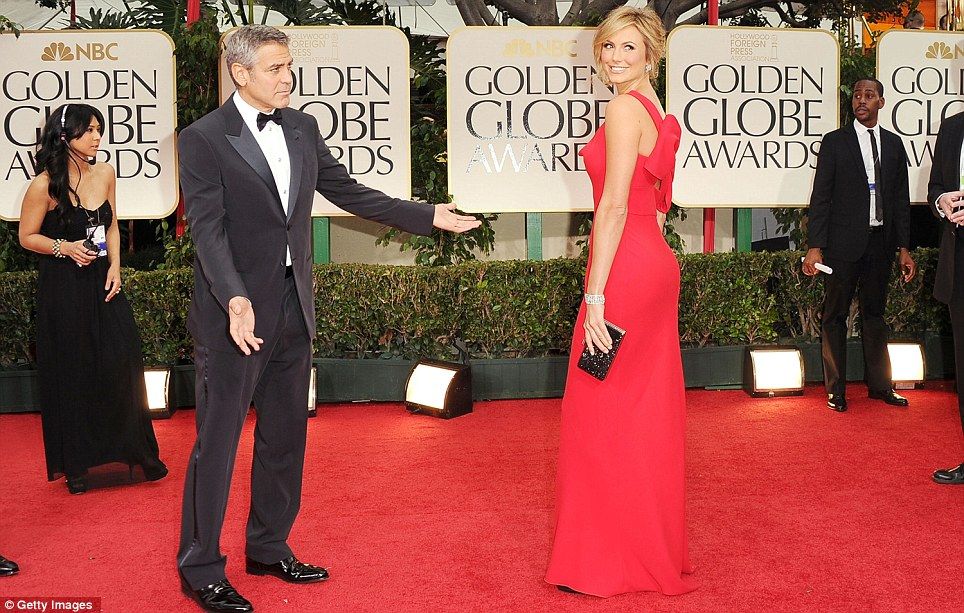 Golden Globes Stacy Keibler wearing Valentino | Scrolller