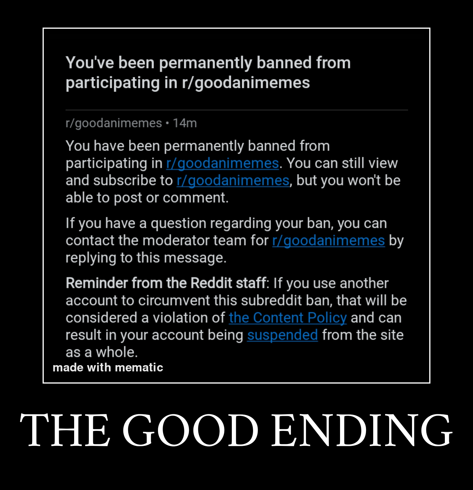 Good ending | Scrolller