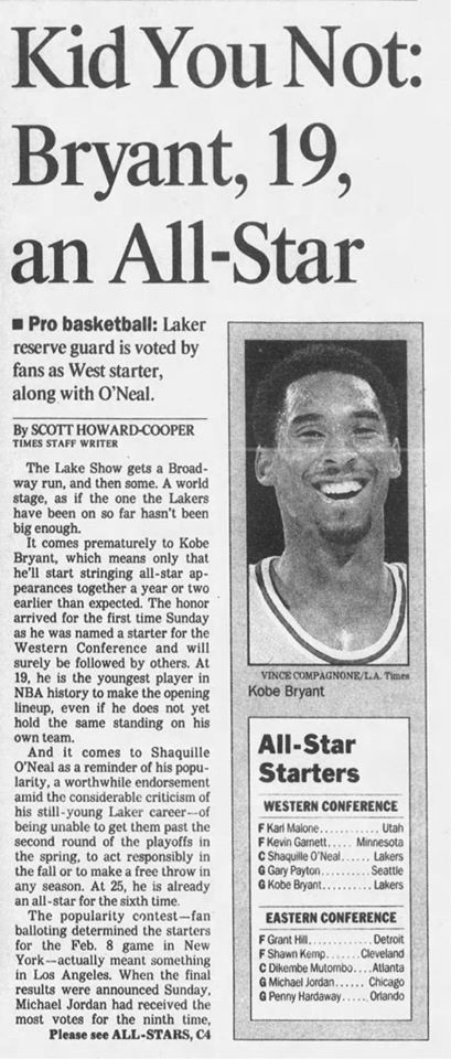 Good memories of Kobe Bryant! | Scrolller