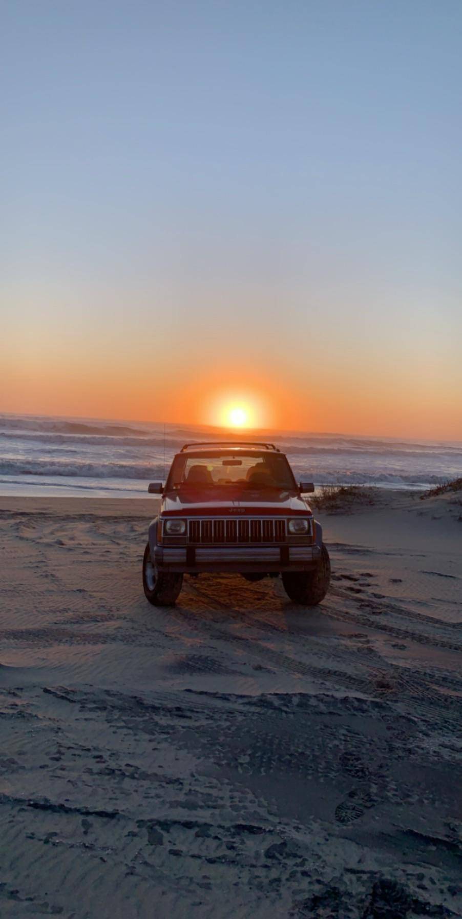 Good morning Cherokee community! Outer Banks sunrise style | Scrolller