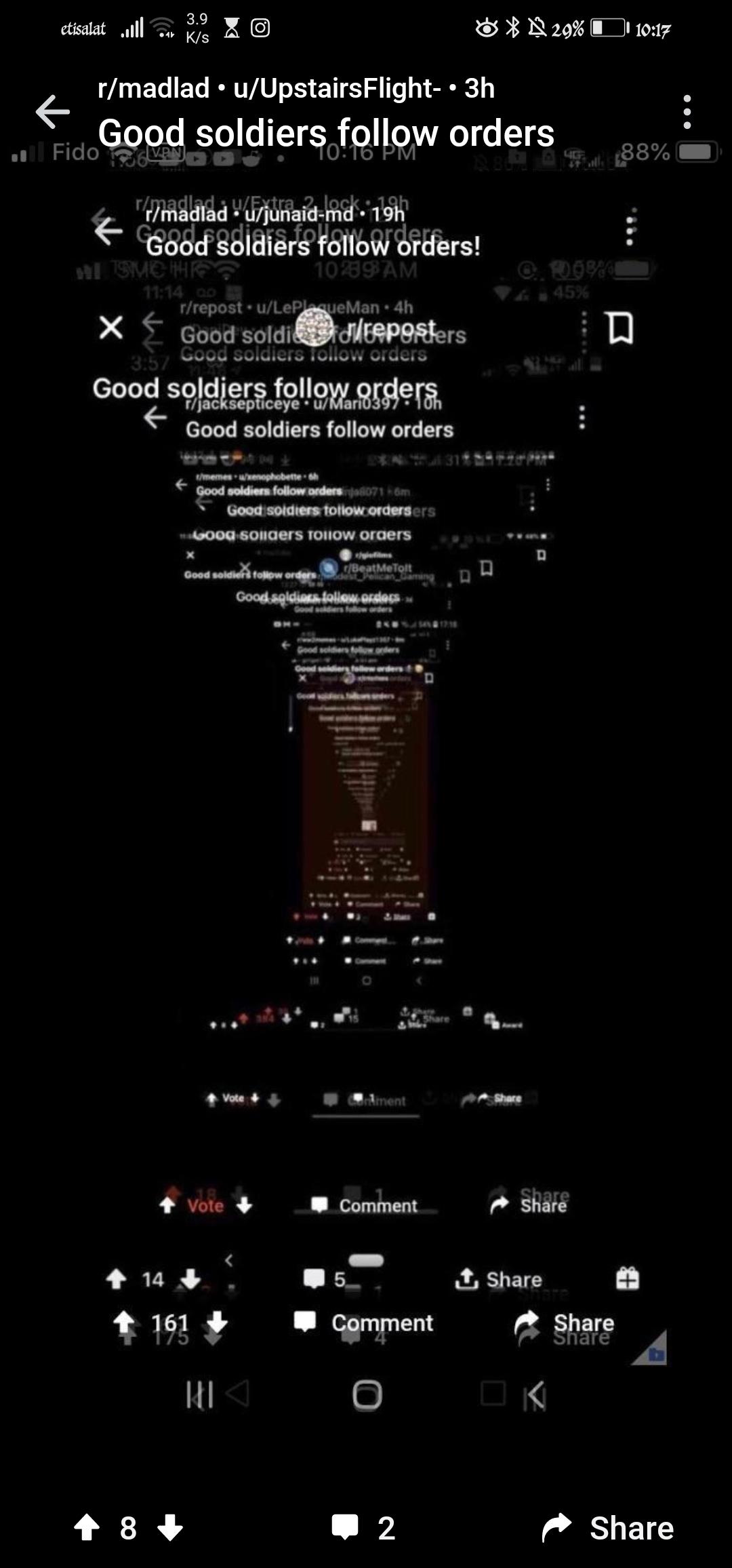 Good soilder follow order | Scrolller