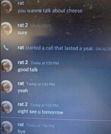 Good talk. | Scrolller