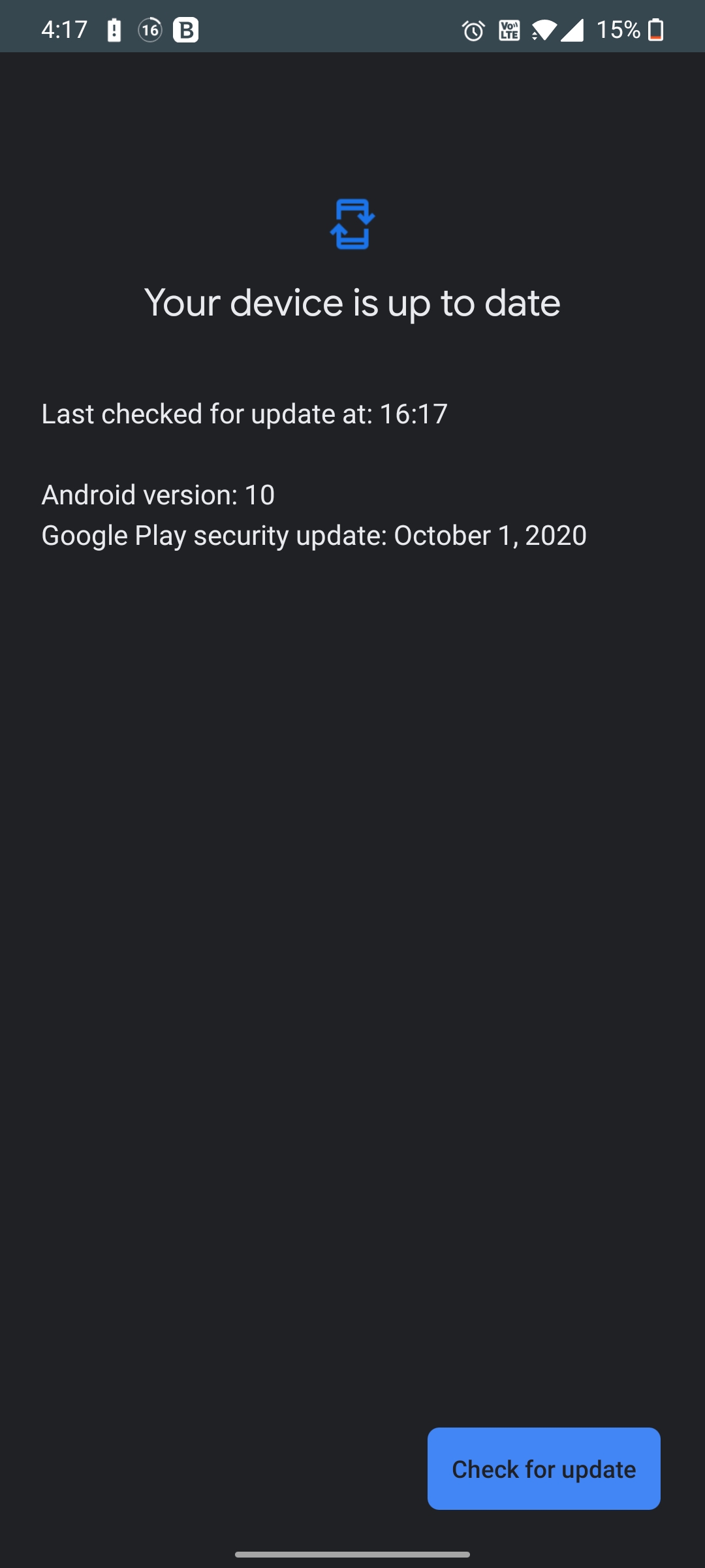 Google Play Security Update: Oct. 01. 2020 | Scrolller