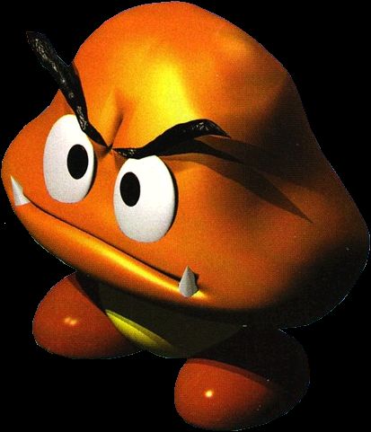 Goomba from Super Mario RPG: Legend of the Seven Stars. | Scrolller