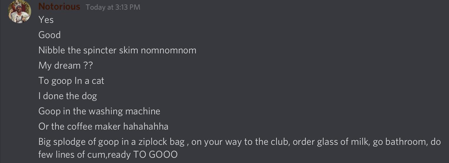 Goop in the cat | Scrolller