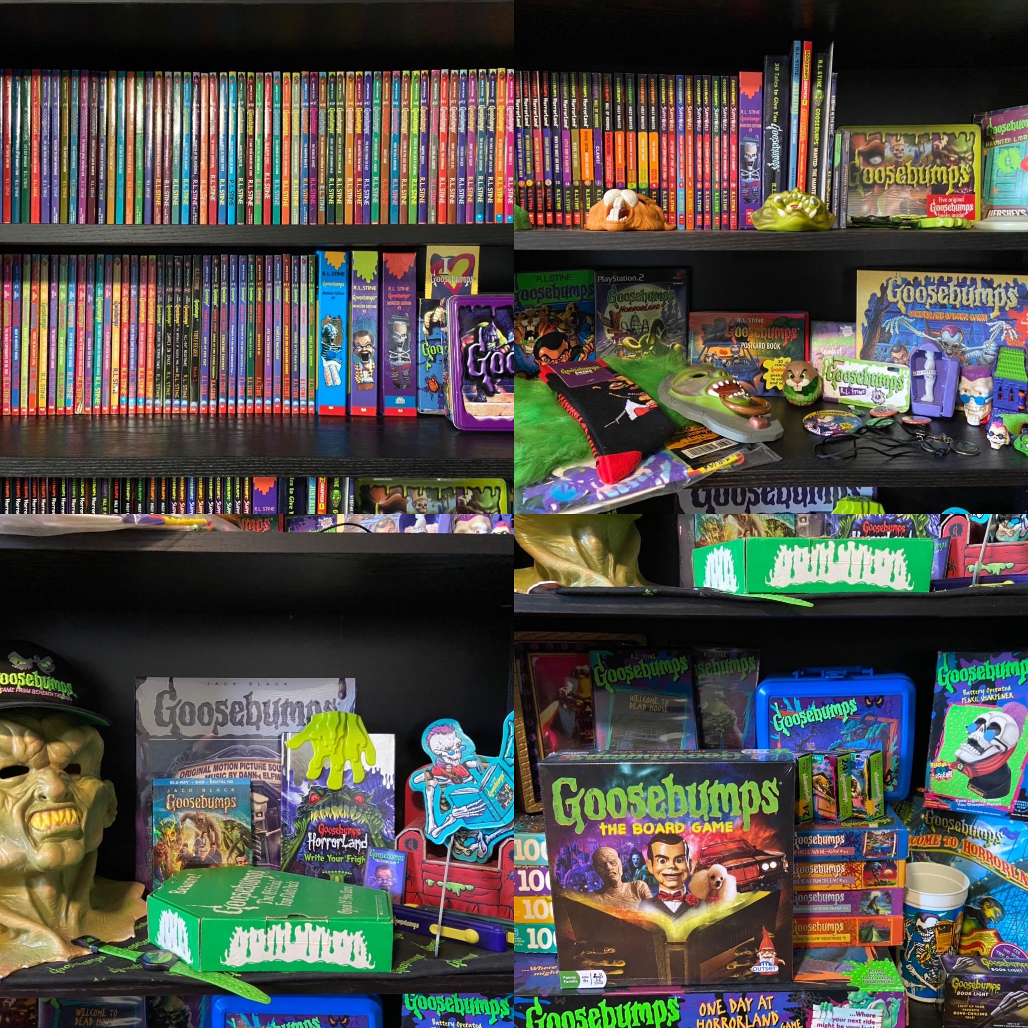Goosebumps collection update. | Scrolller