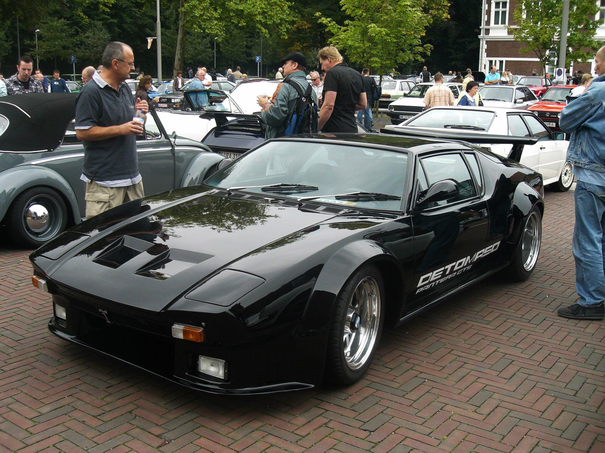 Gorgeous Black DeTomaso Pantera | Scrolller