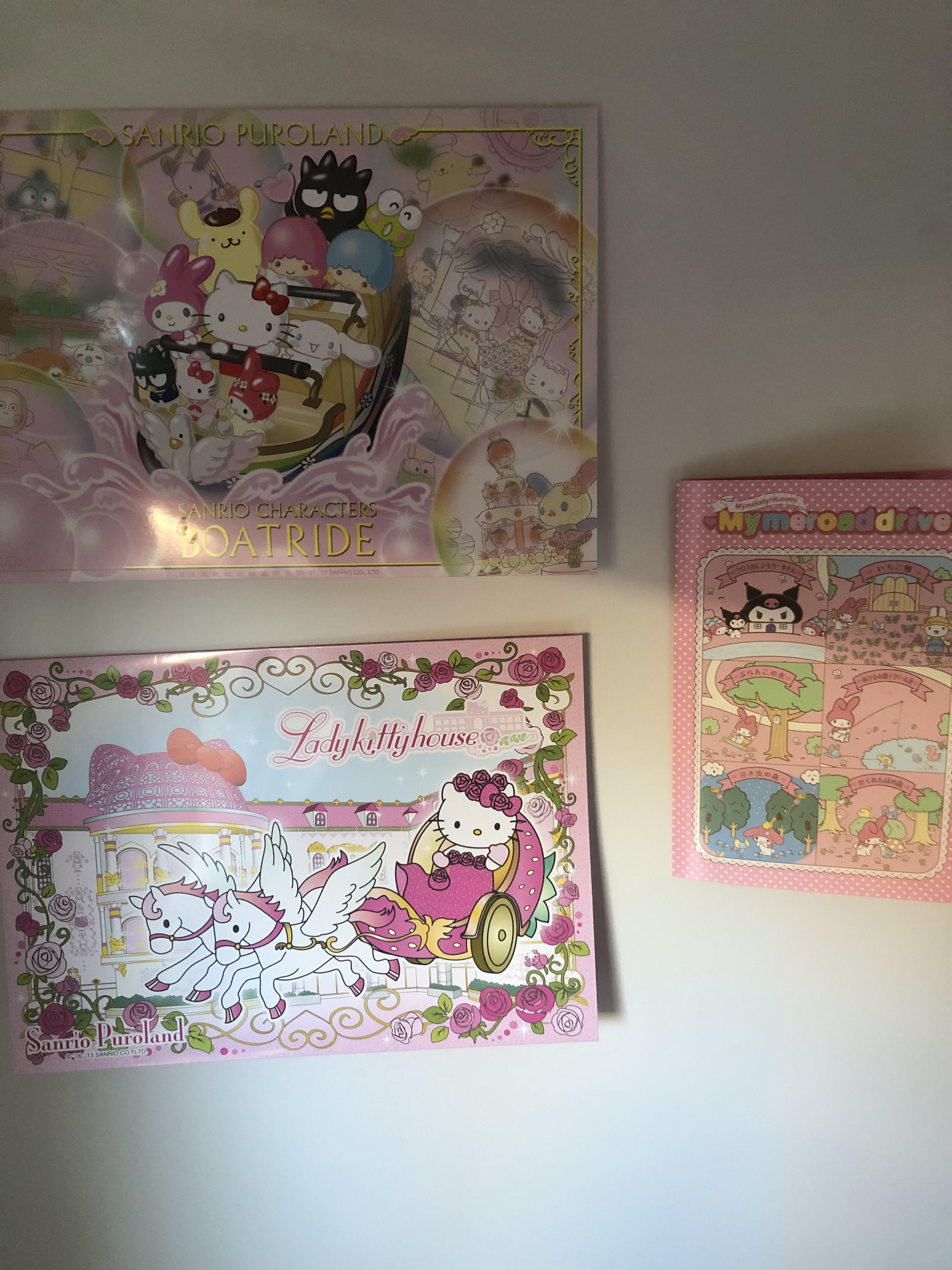 Gorgeous photo frames I got from the rides at Sanrio Puroland. Can’t wait to go back! | Scrolller