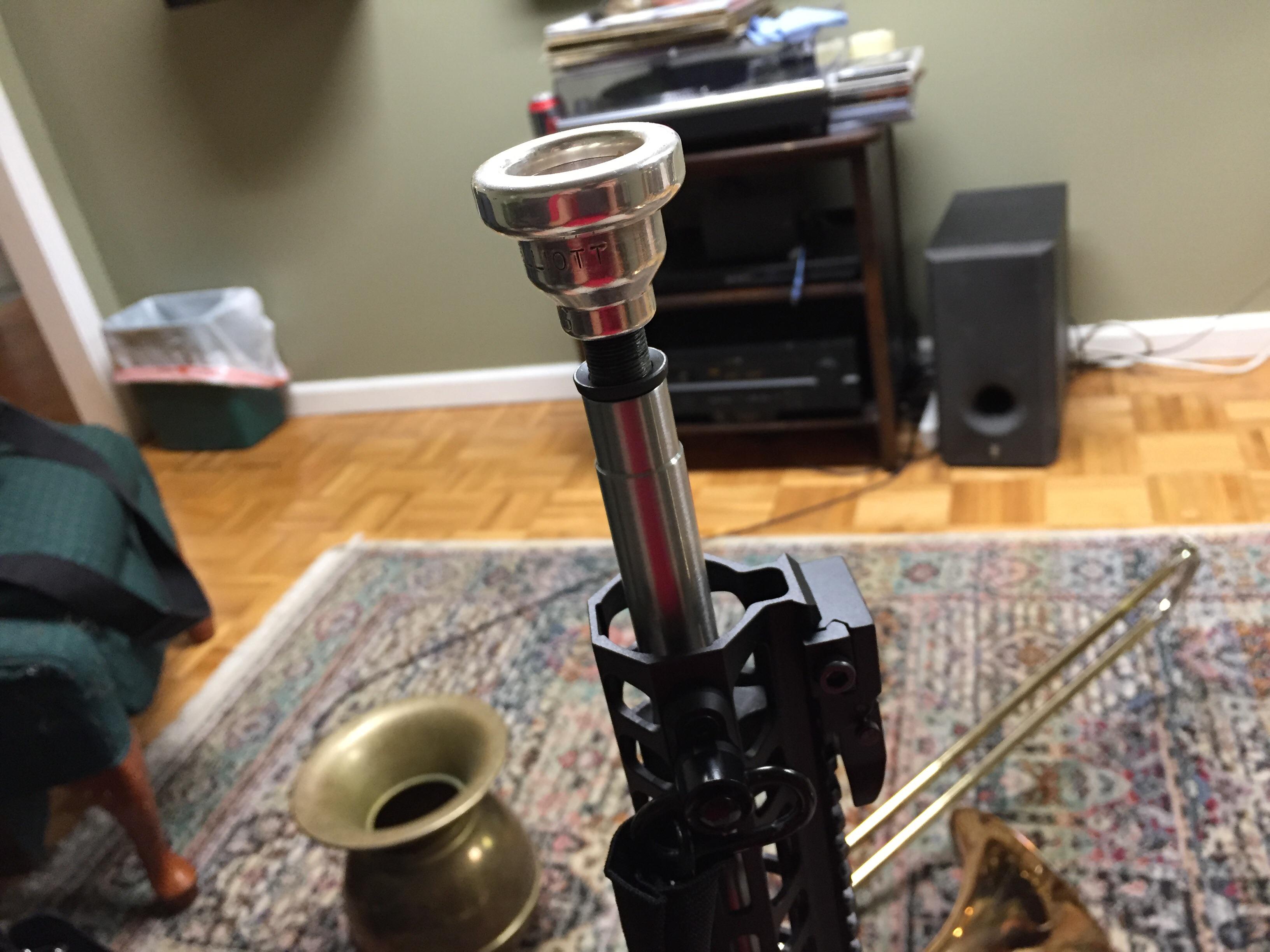 Got a new muzzle device. | Scrolller