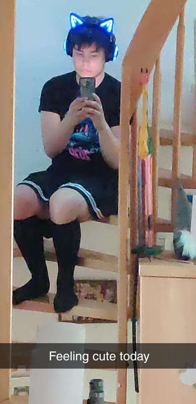 Got myself RGB cat-ear headphones | Scrolller