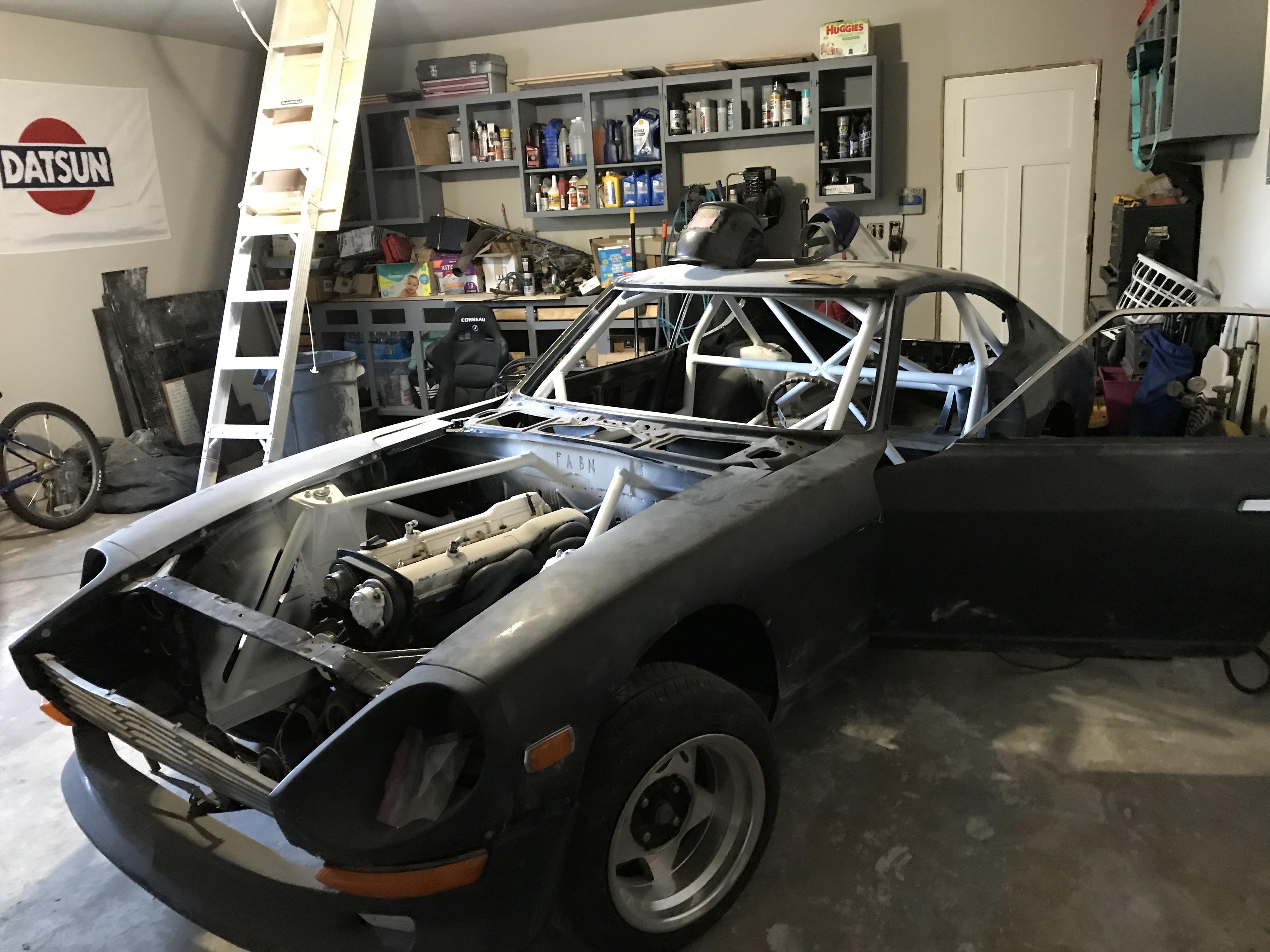Got some work done on the Z floor pans on the 4th, still more to do but getting closer! | Scrolller